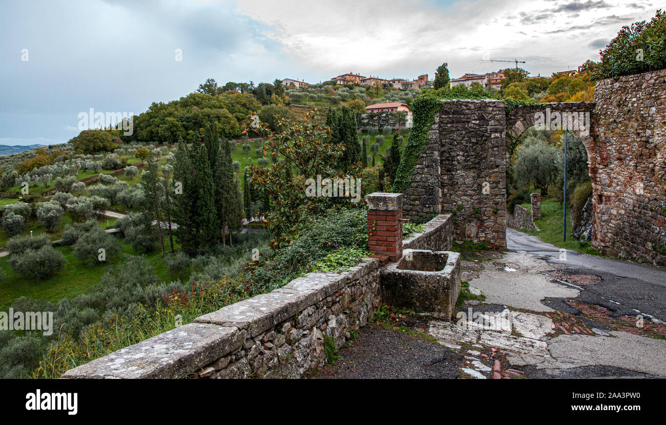 Tuscan Medieval town Rocca d'Orcia Tuscany Italy Picturesque Places ...
