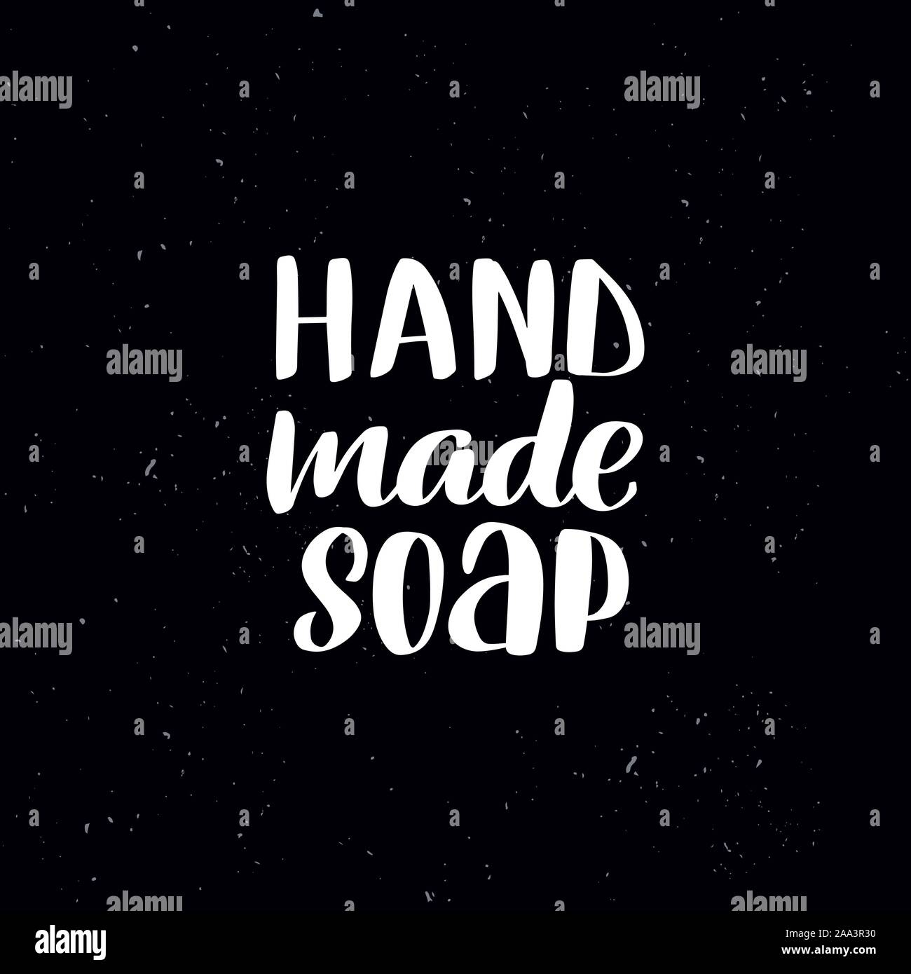 Handwritten calligraphy text, chalk on a blackboard Stock Vector Image ...