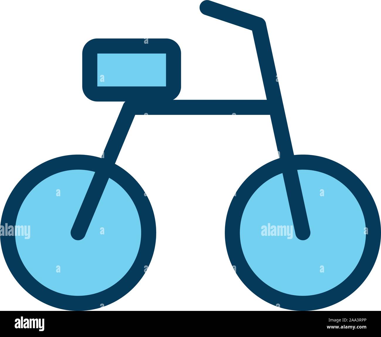 Cute children bicycle toy Stock Vector Images - Alamy