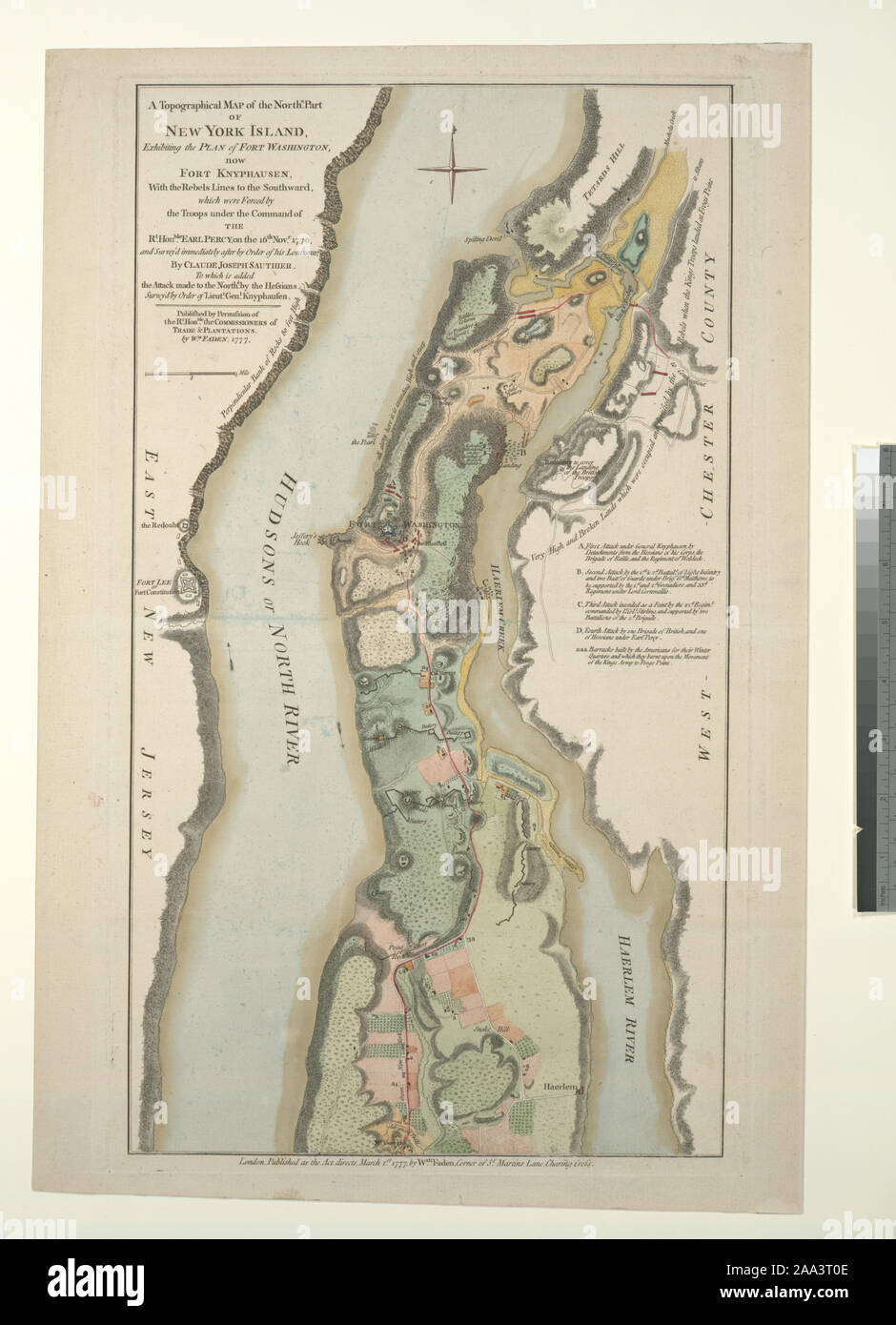 Stokes 1776-B-107 From William Faden, North American Atlas, London ...