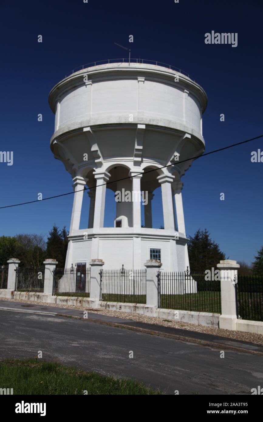 Concrete water storage tower hi-res stock photography and images - Alamy