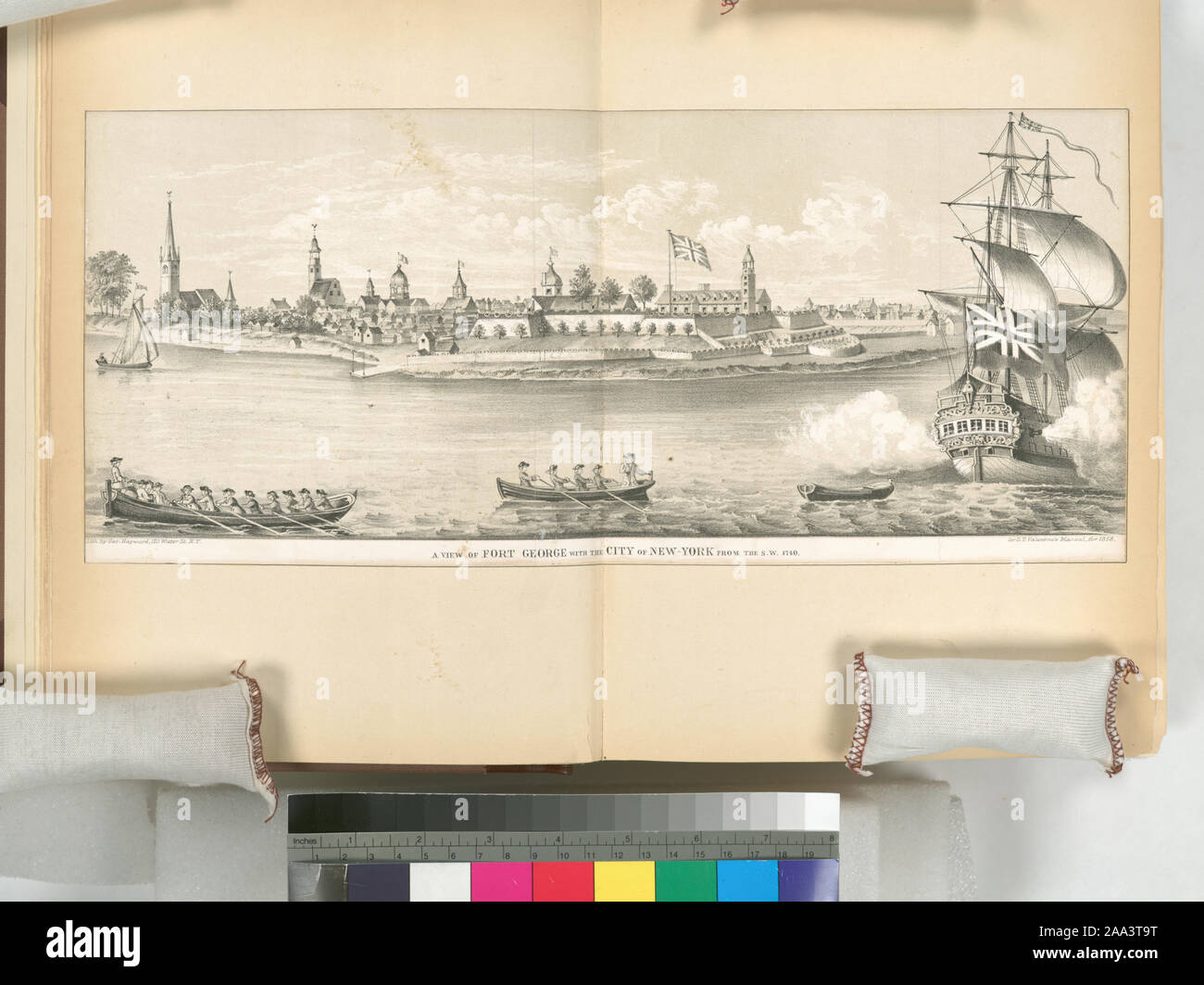 Revolutionary war map new york hi-res stock photography and images - Alamy