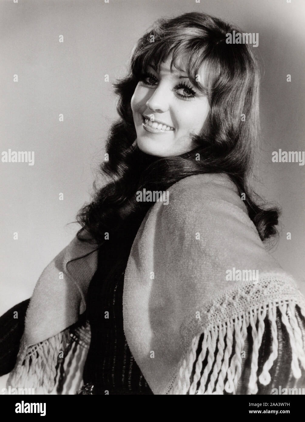 Dorthe Kolle, dänische Schlagersängerin, Deutschland ca. 1968. Danish ...