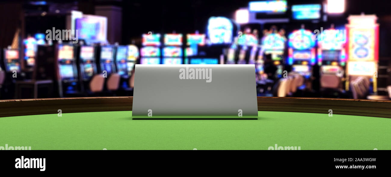 Reservation casino poker concept. Reserved metal tent sign blank ...