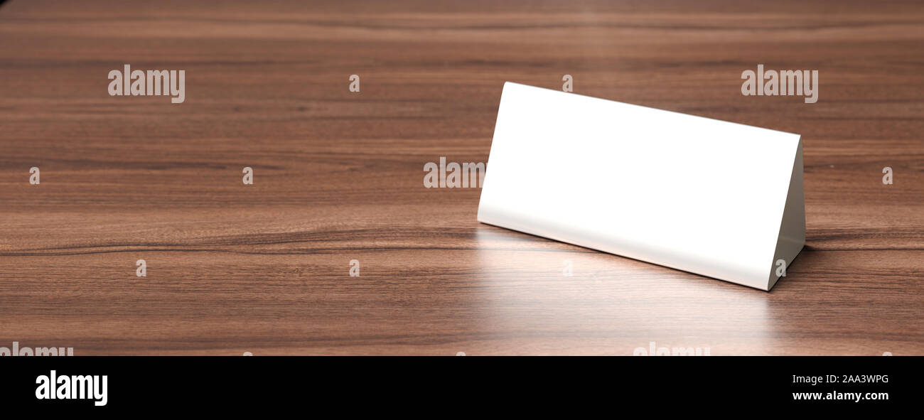 Reserved Table Signs Template