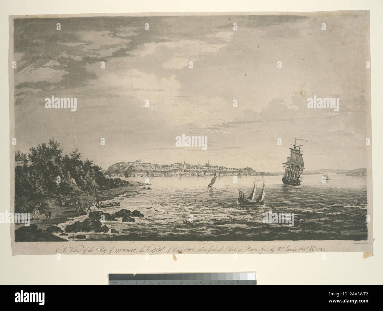 Map of quebec 1700s hi-res stock photography and images - Alamy