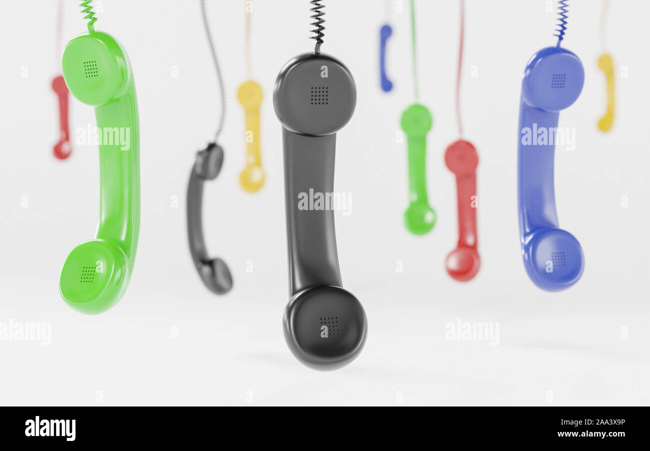 Dangling receiver hi-res stock photography and images - Alamy