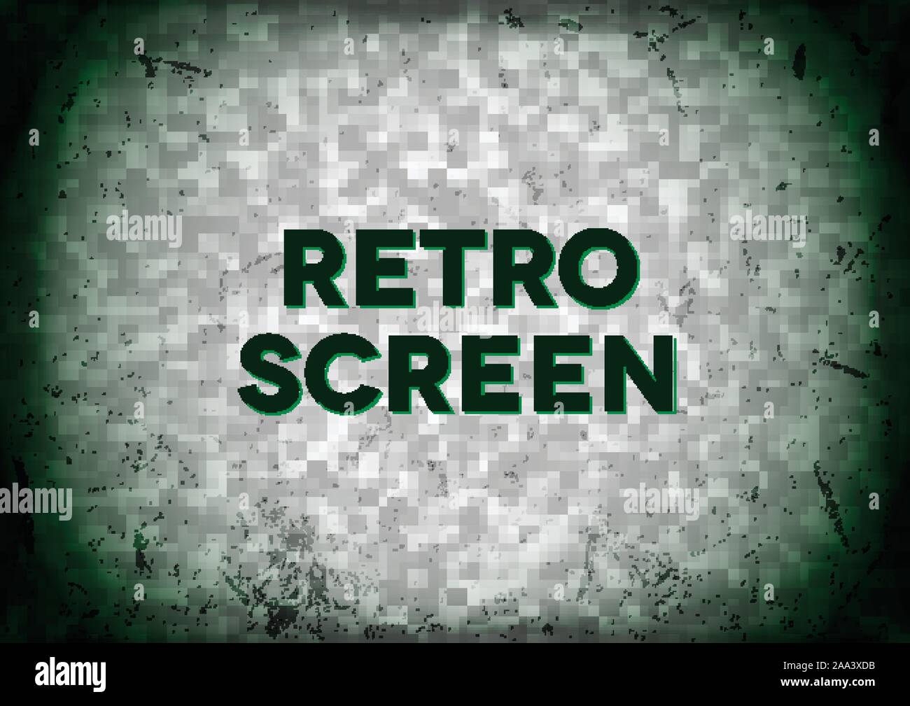 Vintage tv set snow hi-res stock photography and images - Alamy