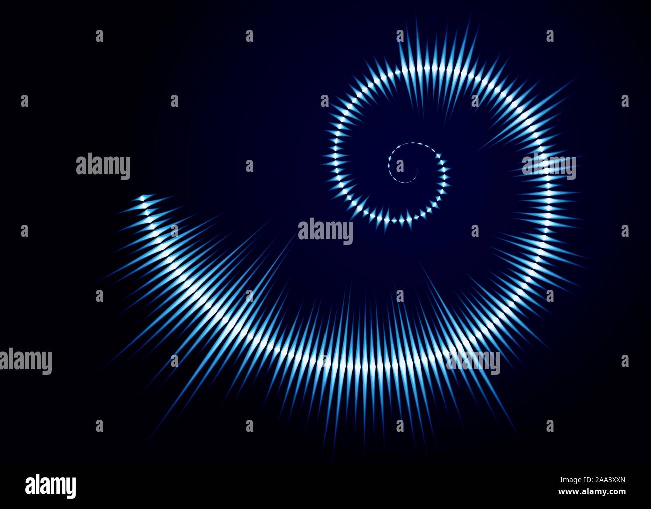 Spiral track Stock Vector Images - Alamy