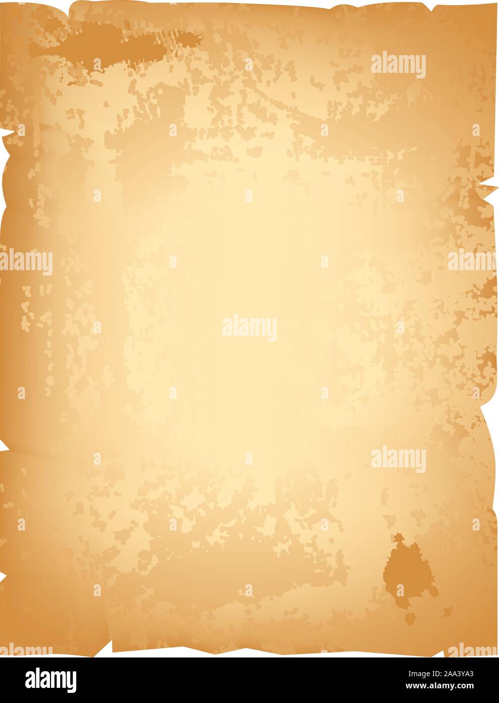 Blank vintage paper stained Stock Vector Images - Alamy