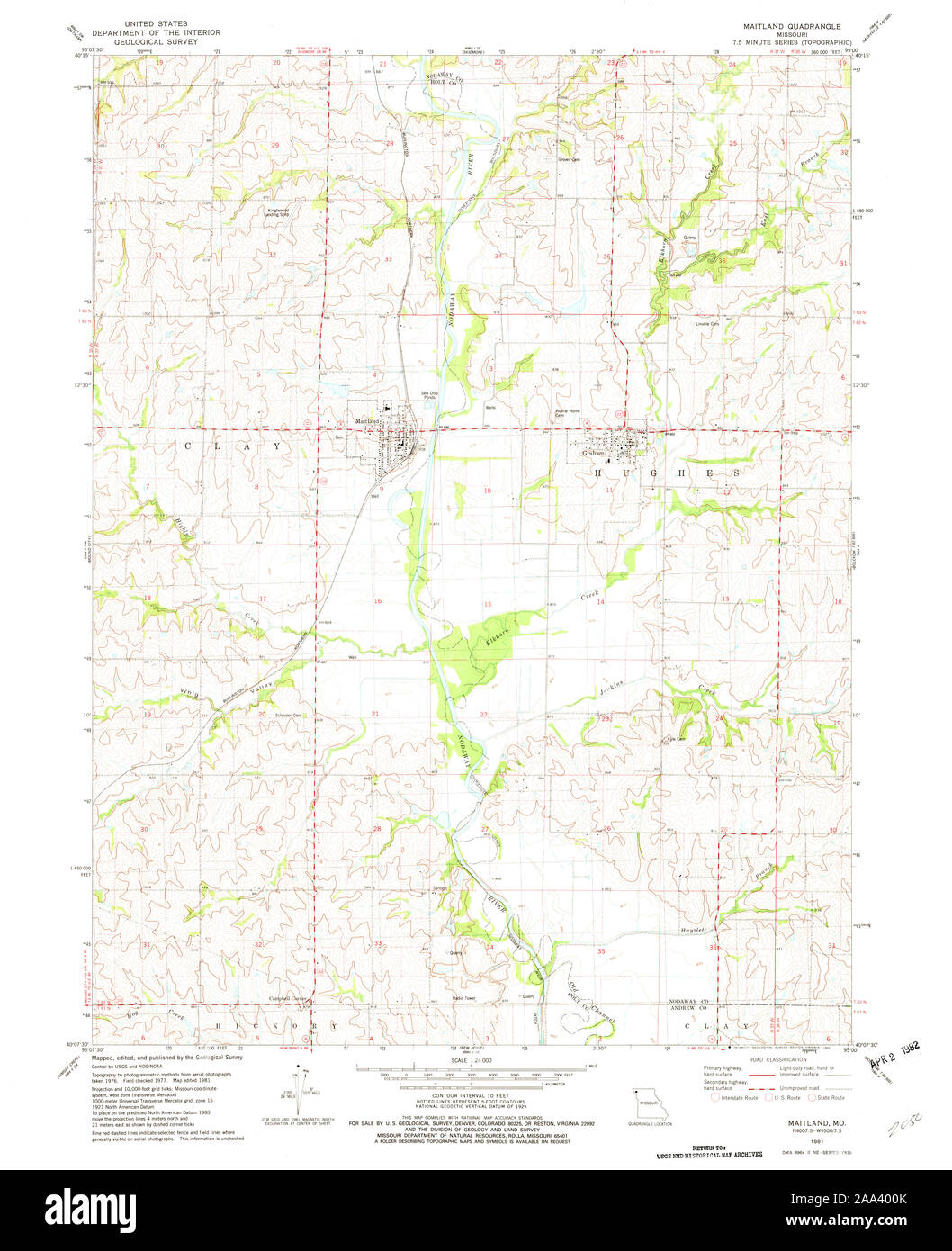 Maitland map hi-res stock photography and images - Alamy