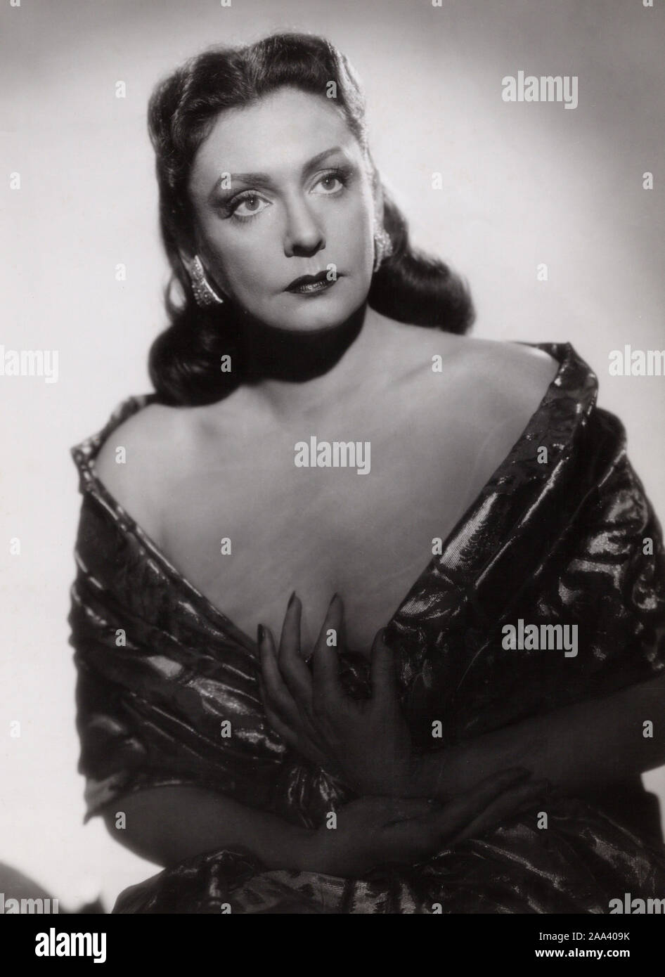 Zarah Leander, schwedische Schauspielerin, im Spielfilm "La Habanera ...