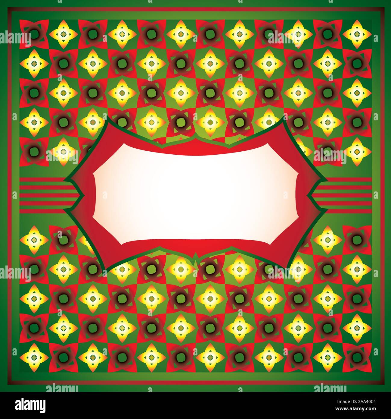 Ornamental red flowers on Stock Vector Images - Alamy