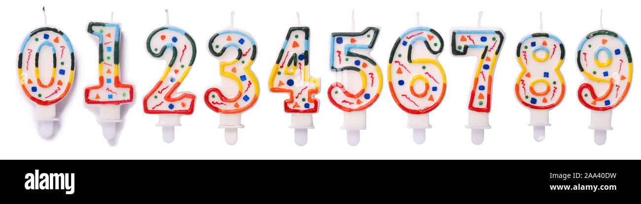 Number three in form Cut Out Stock Images & Pictures - Alamy