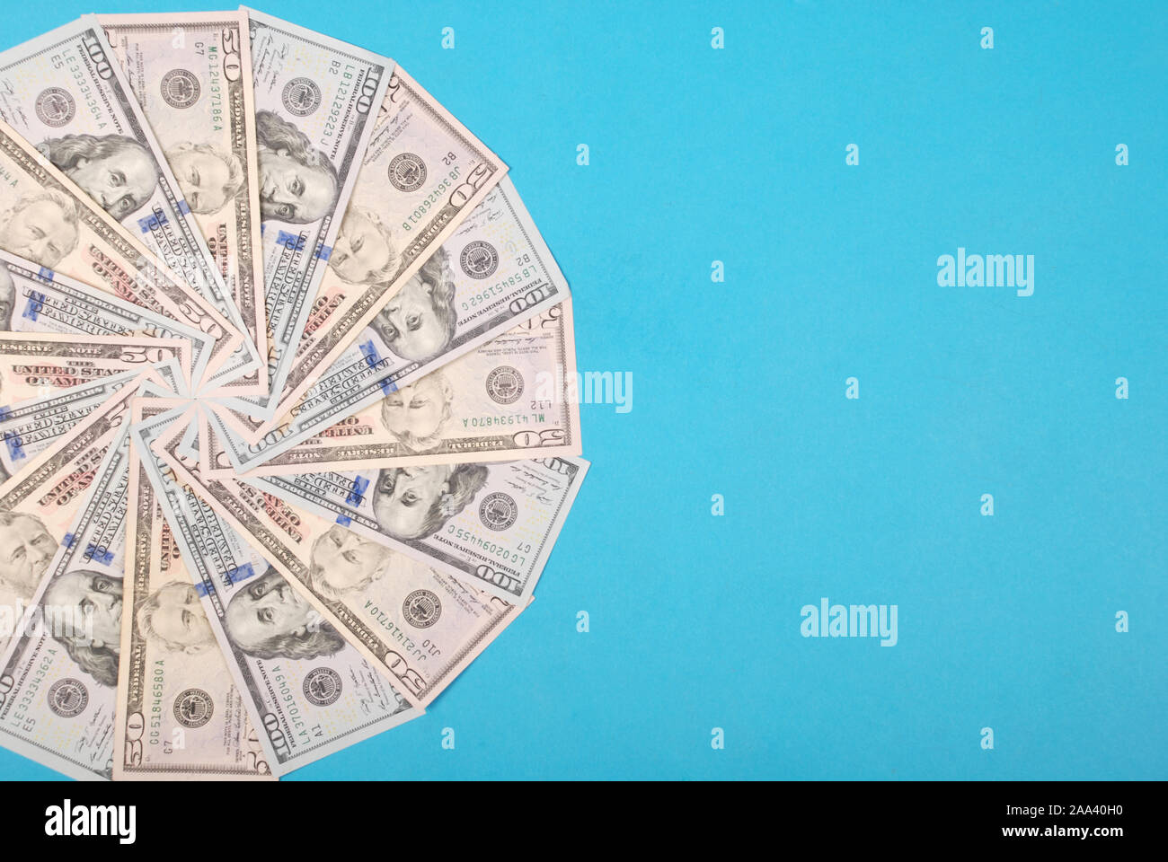 Abstract money background raster pattern repeat circle on green ...