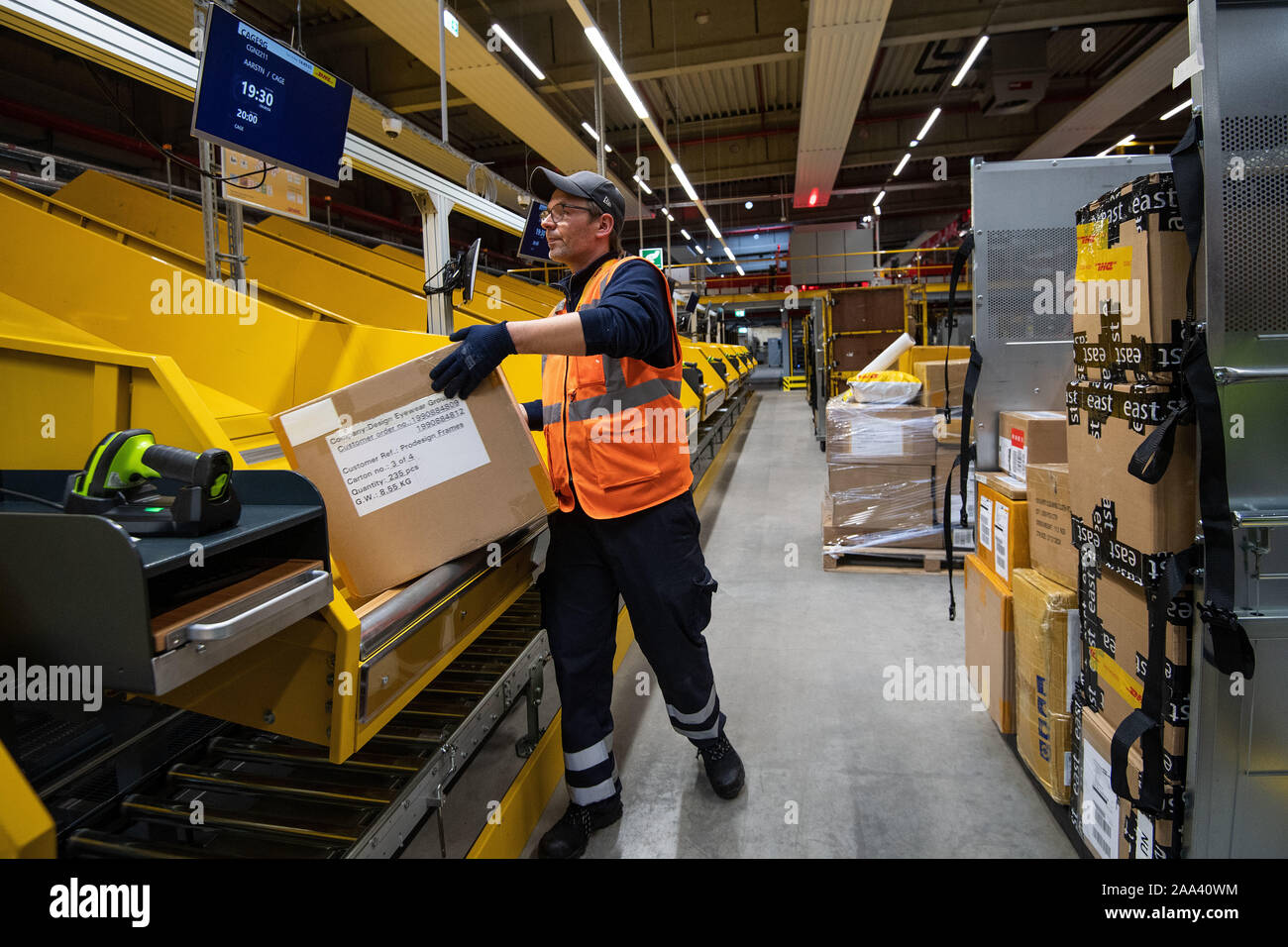 Employee Express HR Manager Showing Workplace, Handshaking, Welcoming