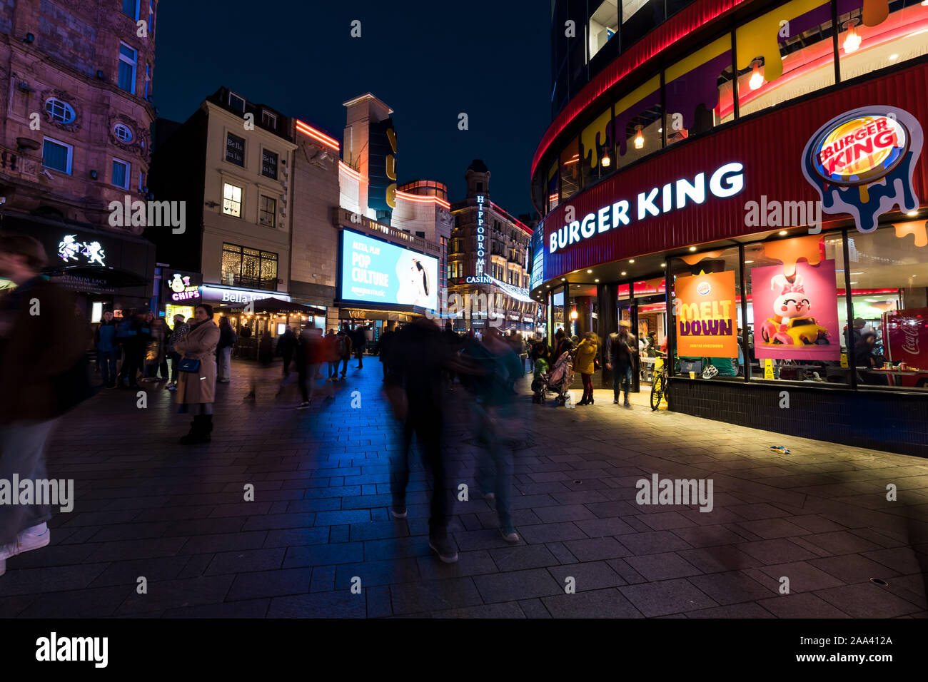 London burger king hi-res stock photography and images - Alamy
