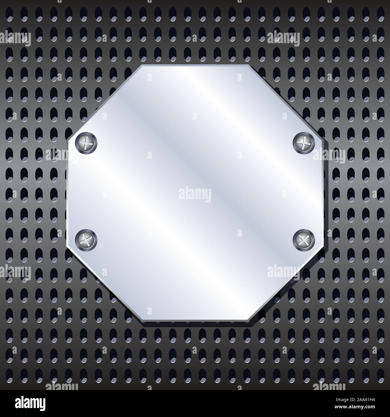 Sheet metal shield Stock Vector Images - Alamy