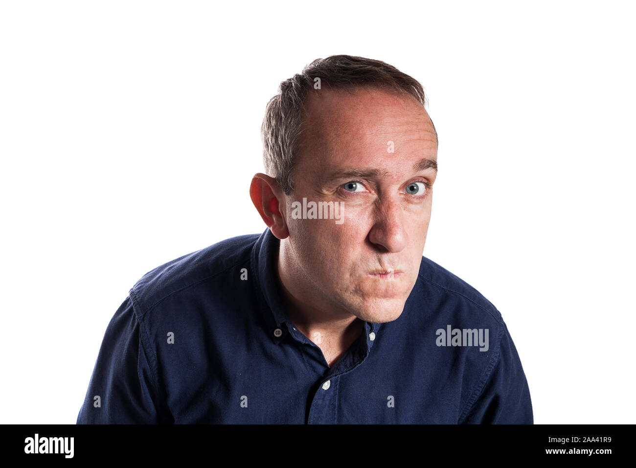 Concerned look on face hi-res stock photography and images - Alamy