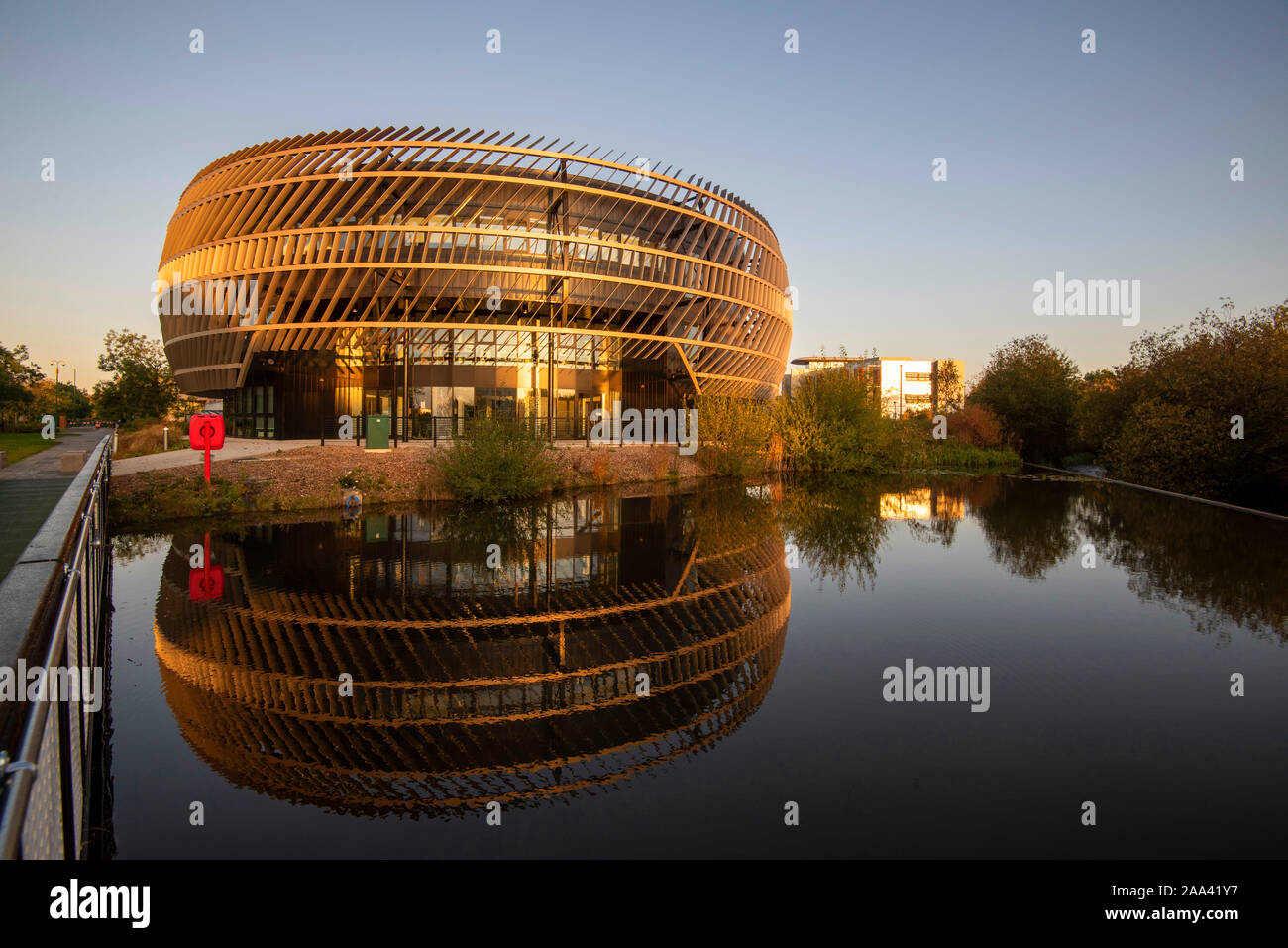 Autumn morning at the Ingenuity Lab on the Jubilee Campus of Nottingham ...