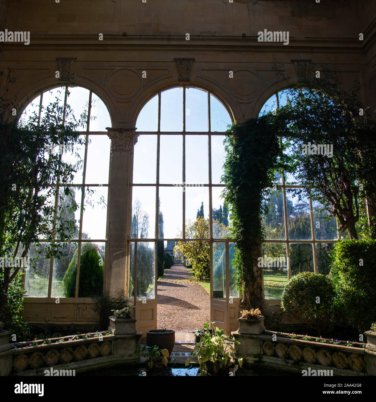 Manor house greenhouse hi-res stock photography and images - Alamy