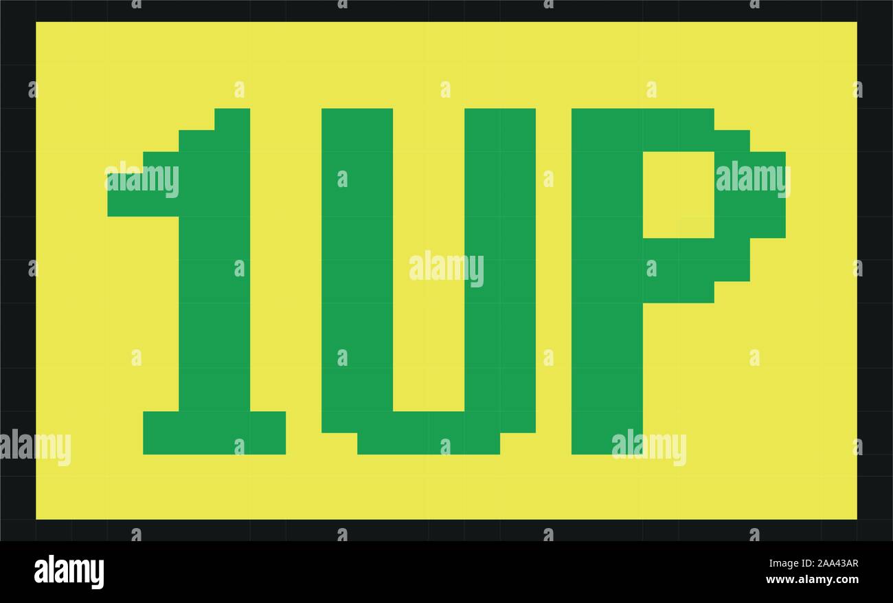 Pixel art 1 bit Stock Vector Images - Alamy