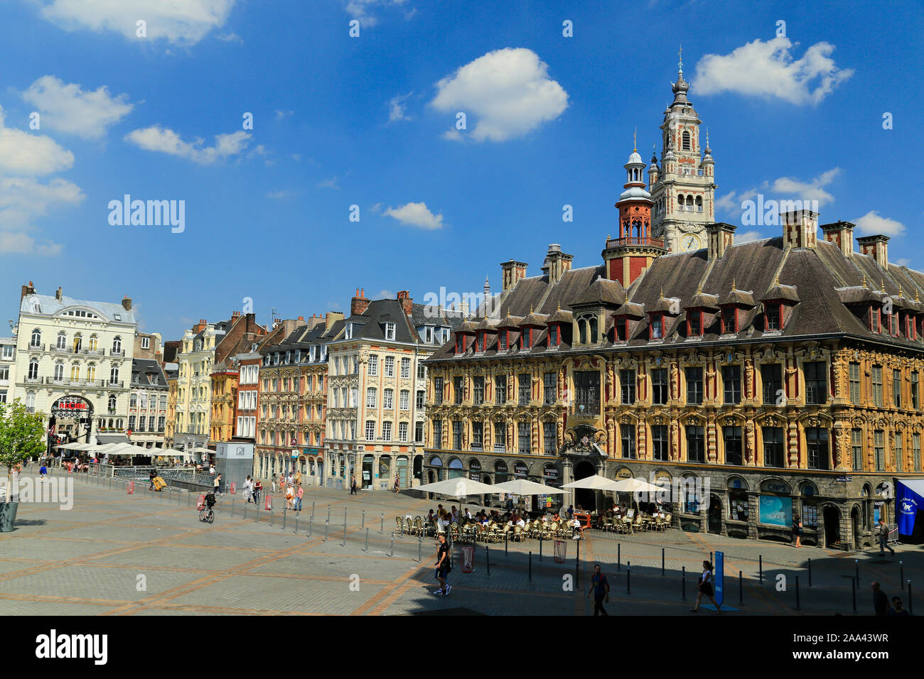 Lille city centre, Flanders, France Stock Photo - Alamy