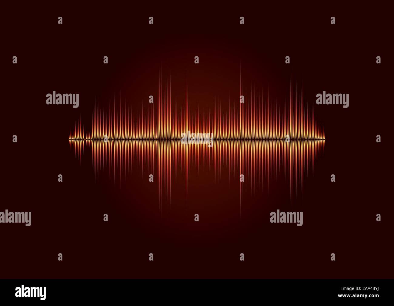Sharp fire waveform Stock Vector Image & Art - Alamy