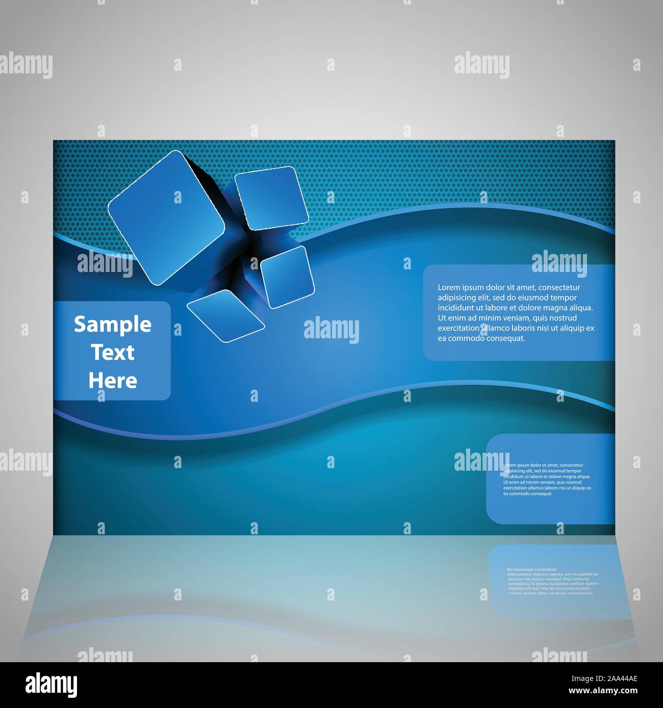 Abstract Colorful Modern Styled 3D Flyer, Folder, Brochure, Leaflet ...