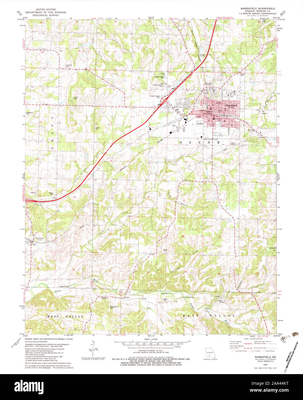 Map of marshfield Cut Out Stock Images & Pictures - Alamy