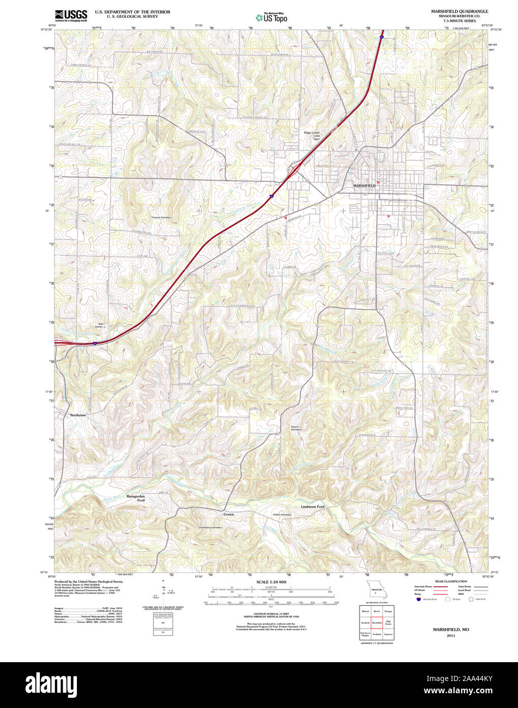 Map of marshfield Cut Out Stock Images & Pictures - Alamy