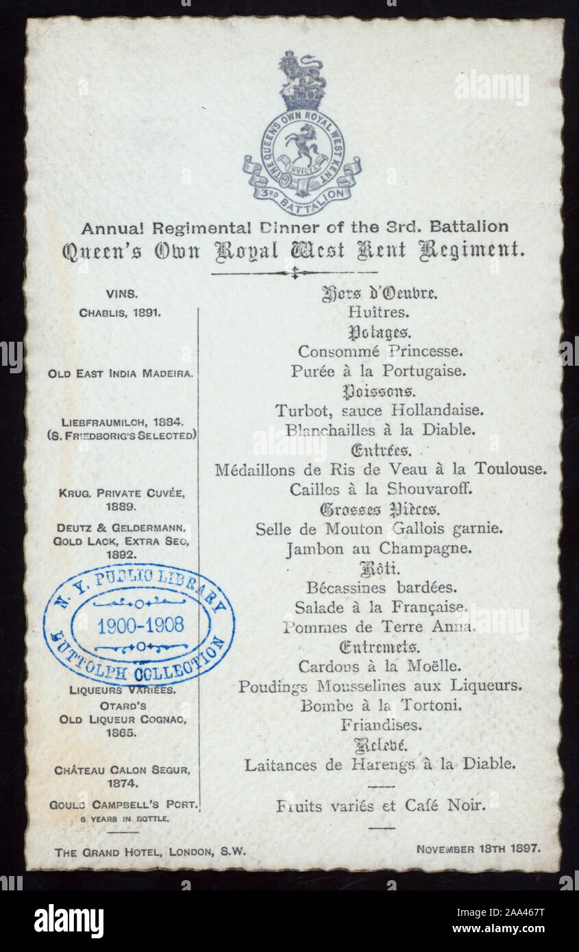 Royal west kent regiment hi-res stock photography and images - Alamy