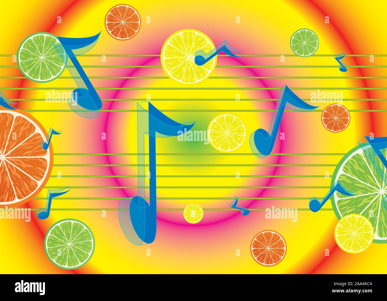 Juicy melody background Stock Vector Image & Art - Alamy