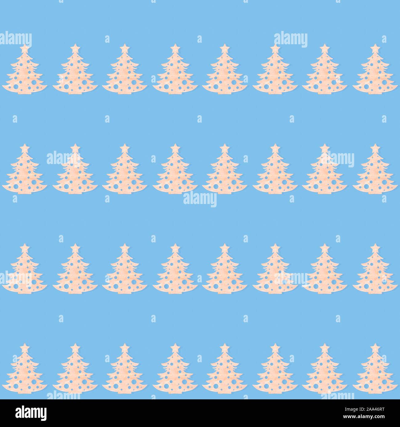 Christmas decorations. Festive creative seamless pattern of horizontal ...
