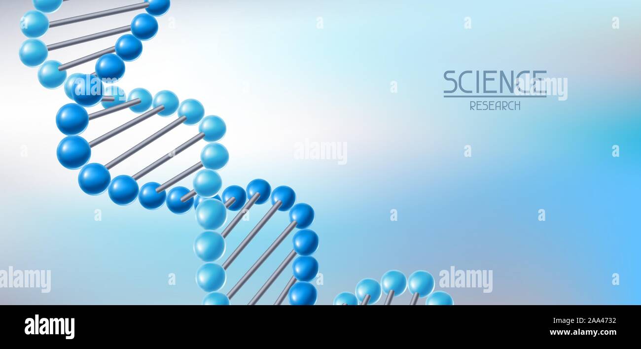 Background with DNA molecules structure Stock Vector Image & Art - Alamy