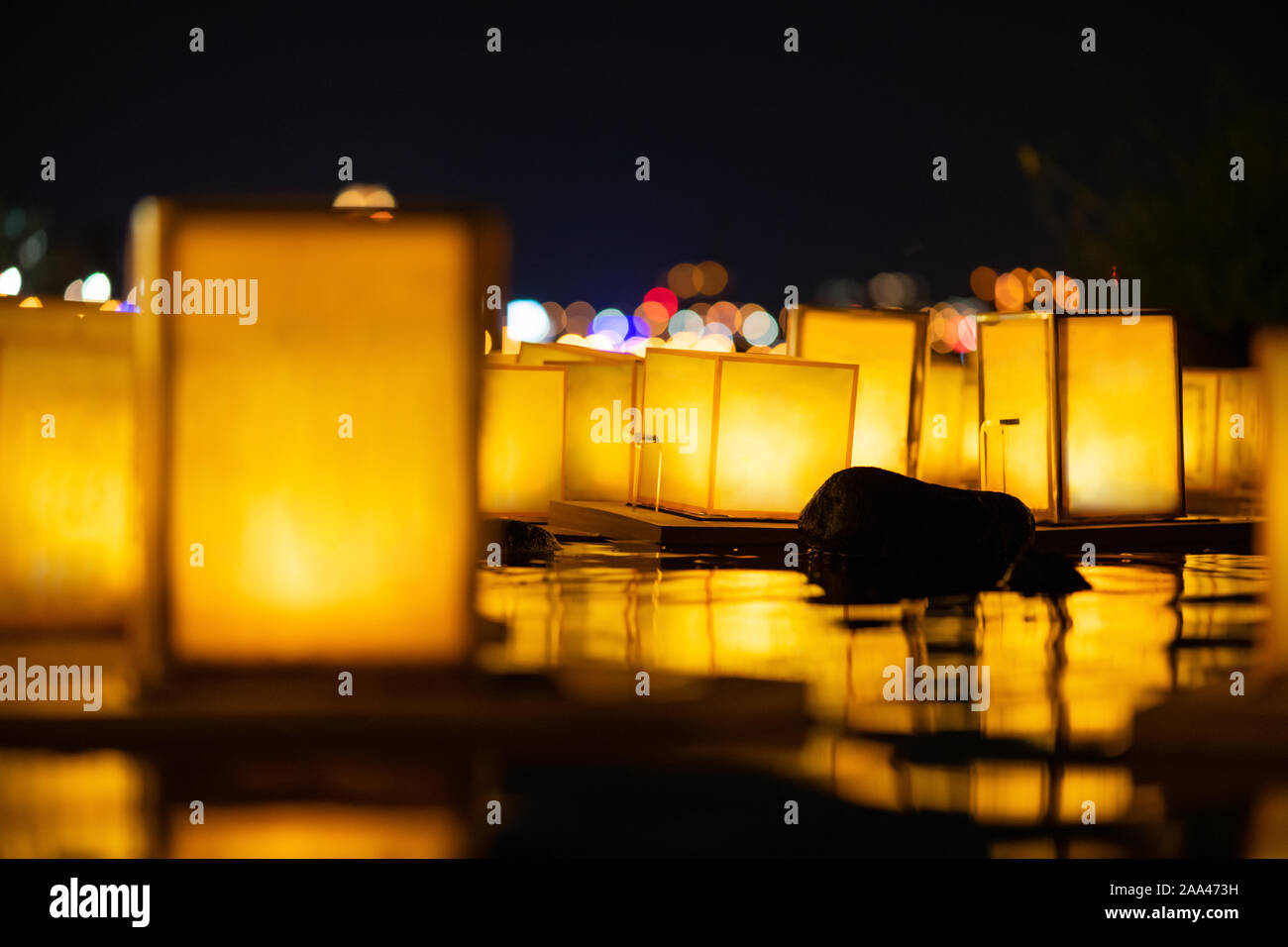 The Floating Lamp is a type of lamp that floats on the surface of the ...