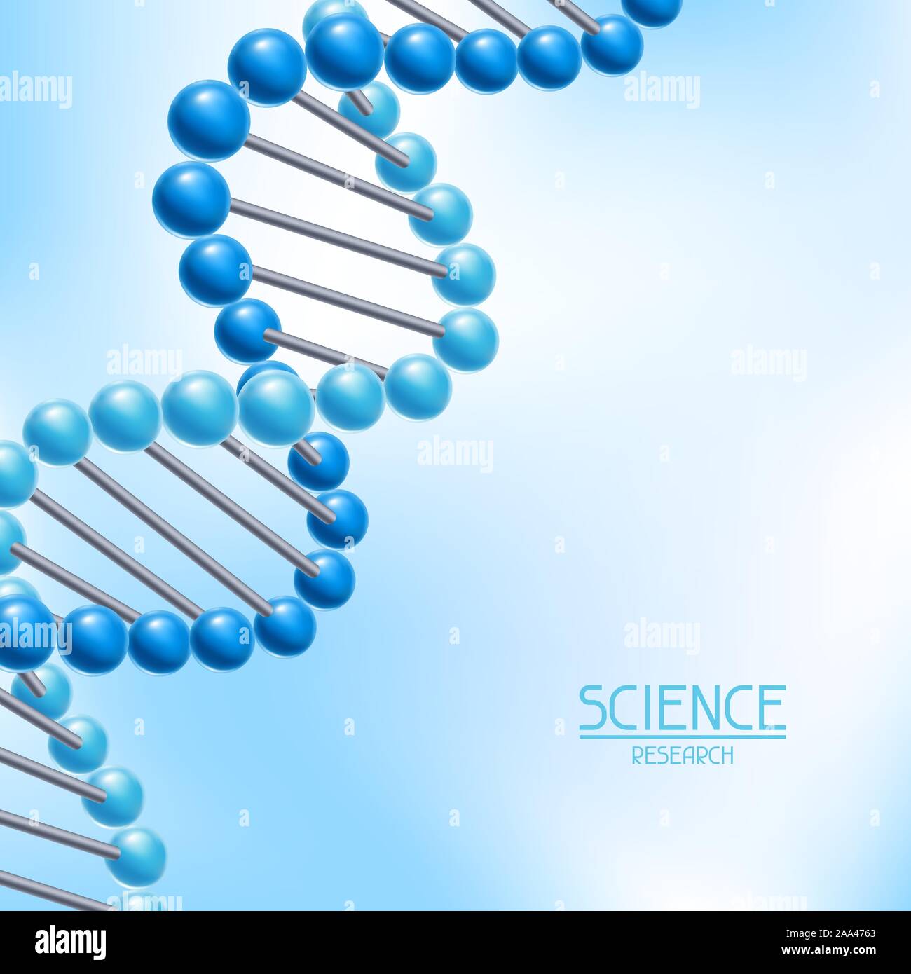 Dna molecules background Stock Vector Images - Alamy