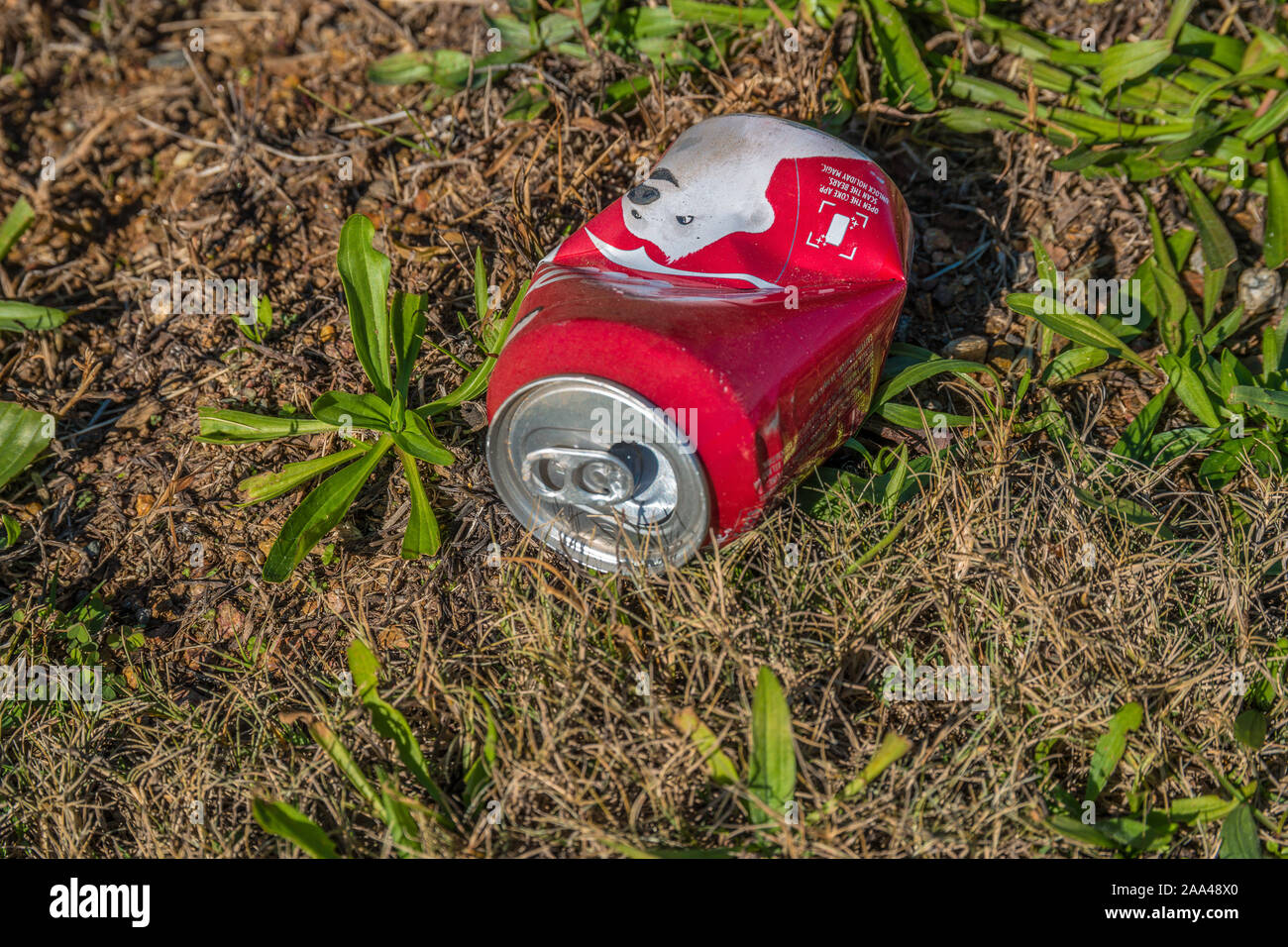 Crushed coke tin hi-res stock photography and images - Alamy