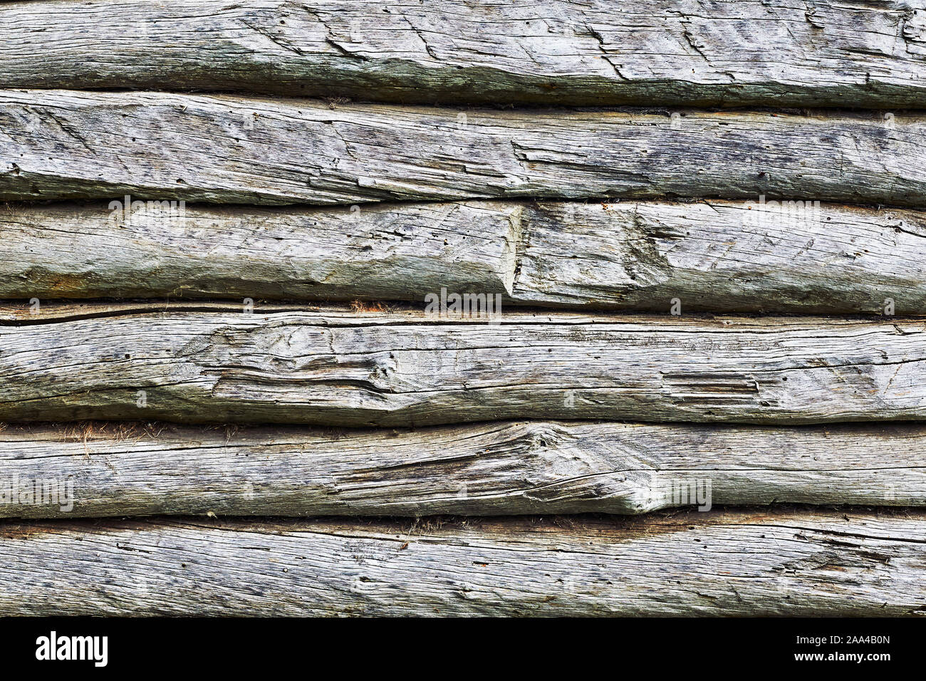 Shield with a large number of parallel wooden logs texture Stock Photo ...