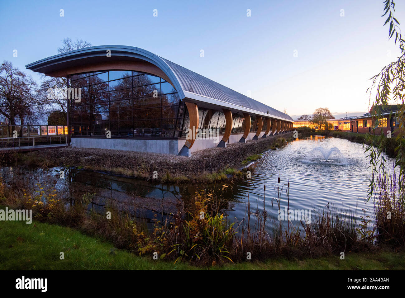 Sunrise at Bioenergy and Brewing Sciences on the Sutton Bonington ...