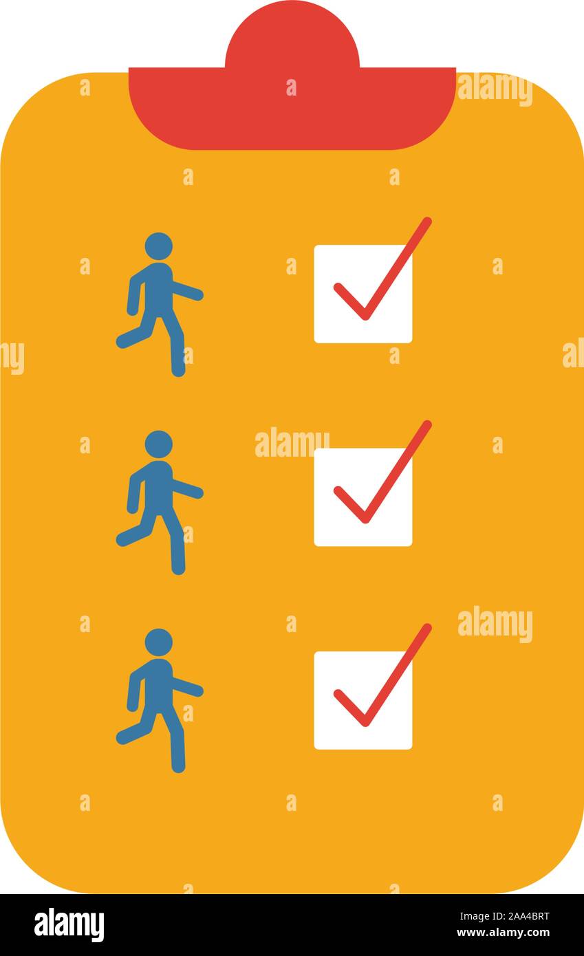 Training Plan icon. Simple flat element from fitness collection ...