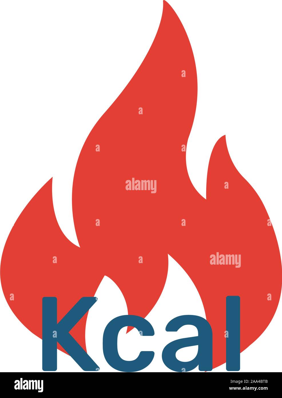 Calories Burn icon. Simple flat element from fitness collection ...