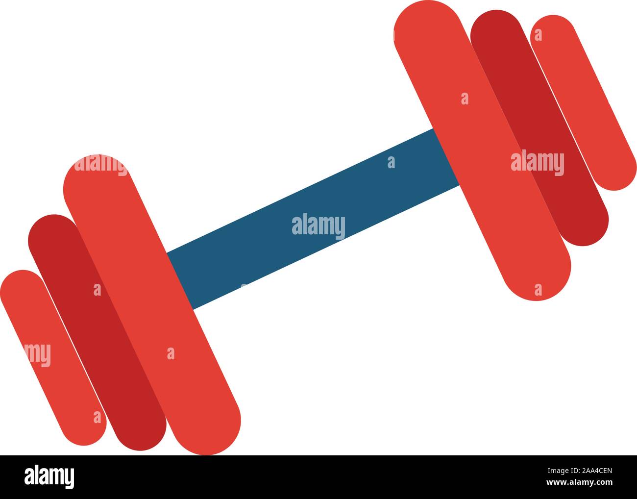 Gym icon. Simple flat element from fitness collection. Creative gym ...