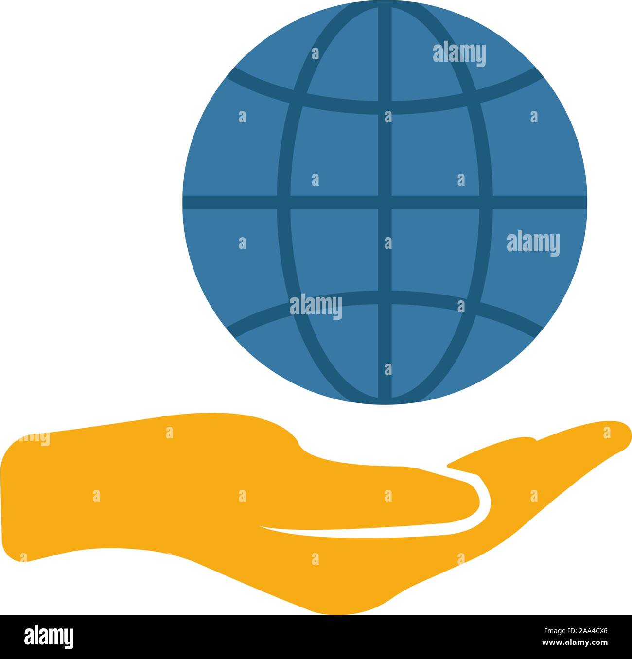 Earth Saving icon. Simple flat element from power and energy collection ...