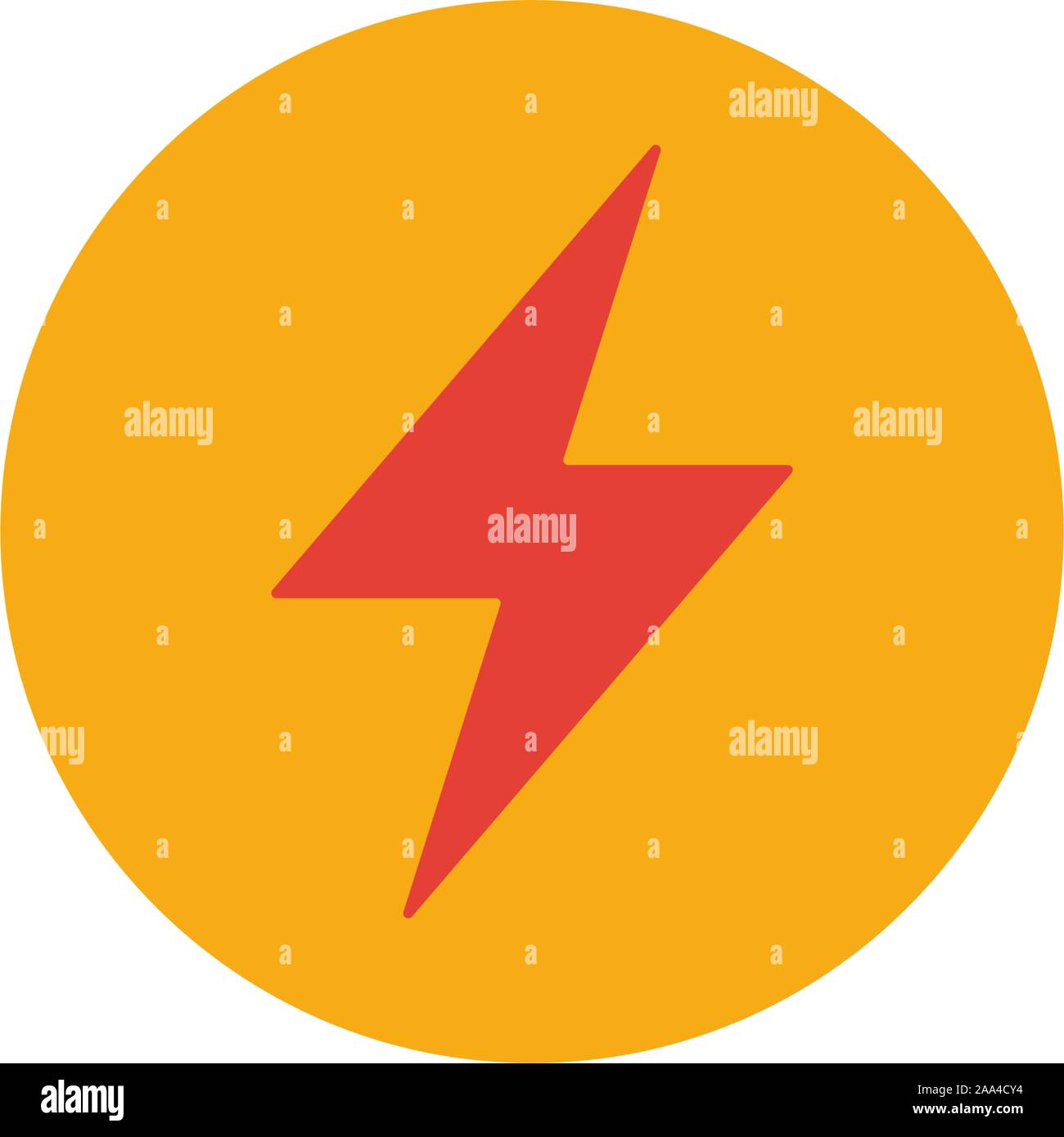 Power Sing icon. Simple flat element from power and energy collection ...