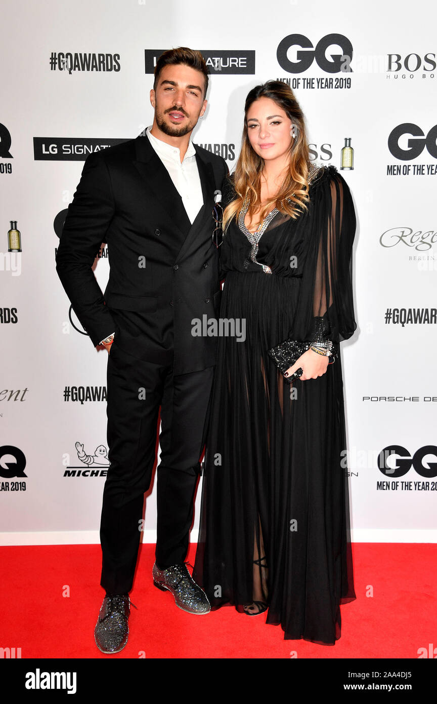Mariano Di Vaio and his wife Eleonora Brunacci attending the 21st GQ ...