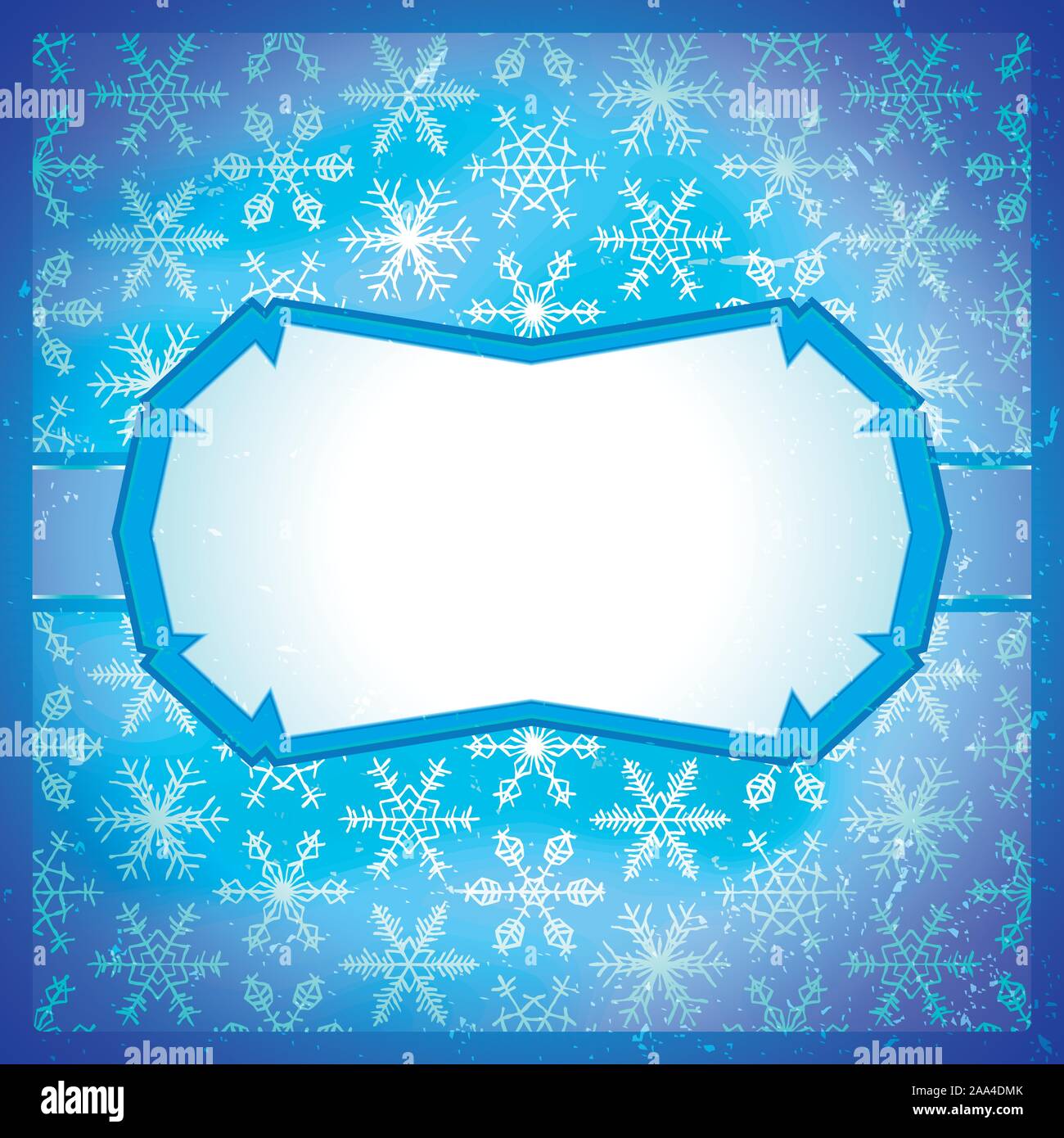 Frozen frame with snowflakes Stock Vector Image & Art - Alamy