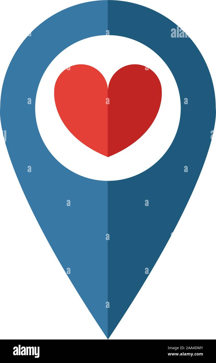 Location icon. Simple flat element from honeymoon collection. Creative ...