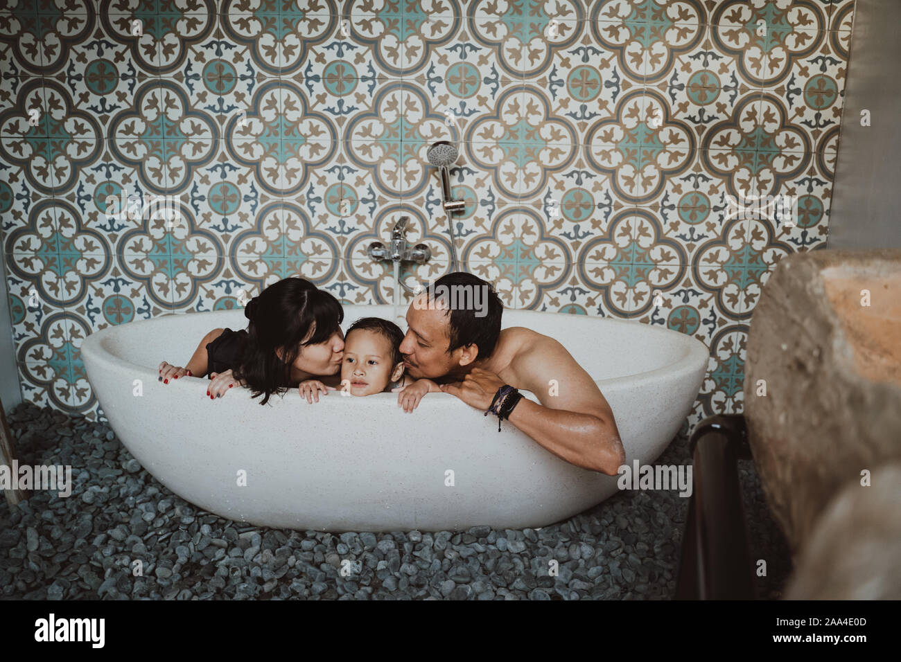 Dad Daughter Bath High Resolution Stock Photography and Images - Alamy