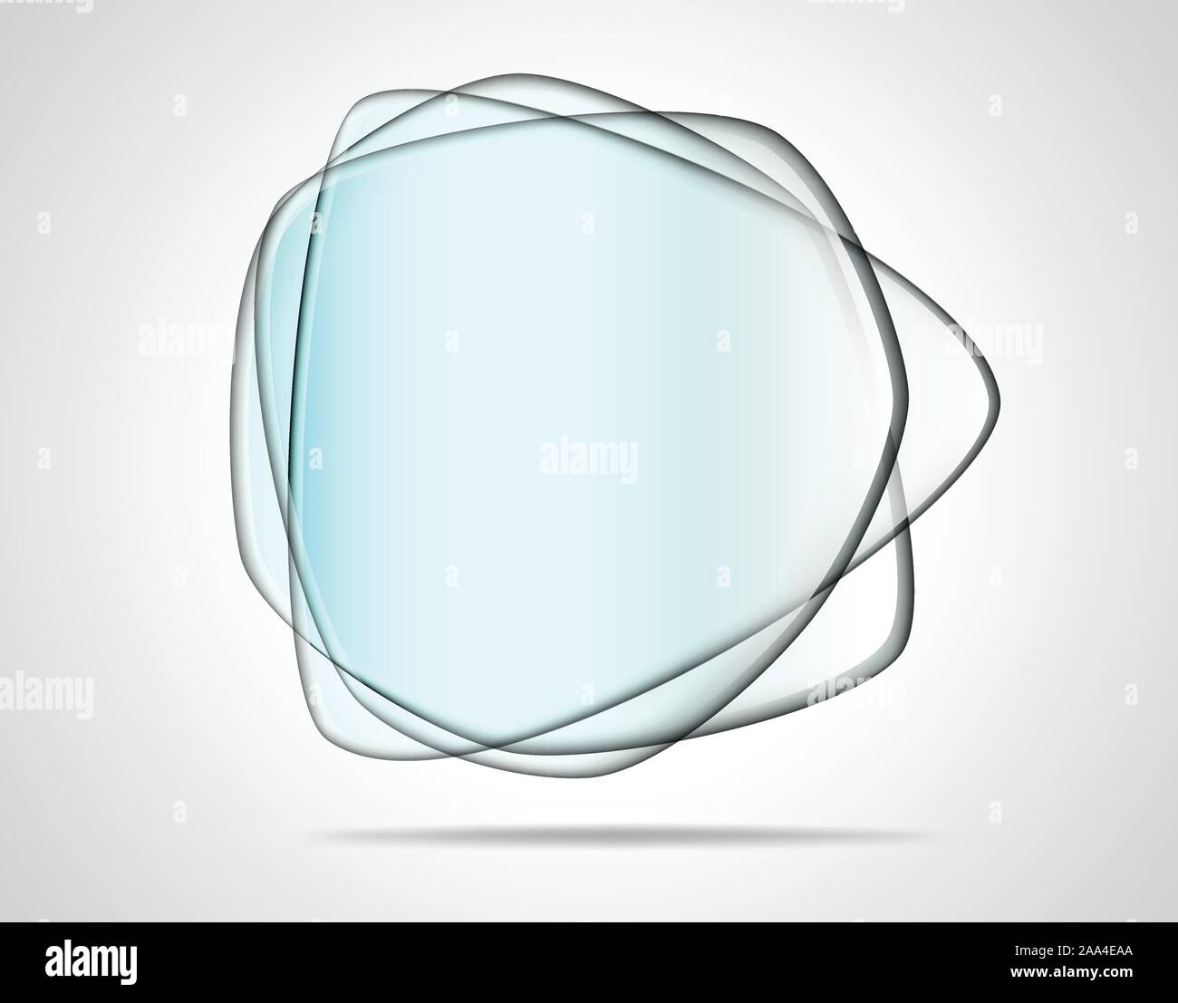Transparent glass plates Stock Vector Image & Art - Alamy
